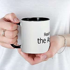 CafePress Real Men Play Accordion Mug Ceramic Coffee Mug, Tea Cup 11 oz