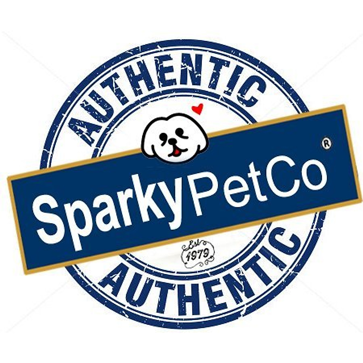 Sparky Pet Co Compatible with Petsafe Replacement 3/4" Nylon Strap with 2 Holes Spaced at 1.25" Apart (Red)