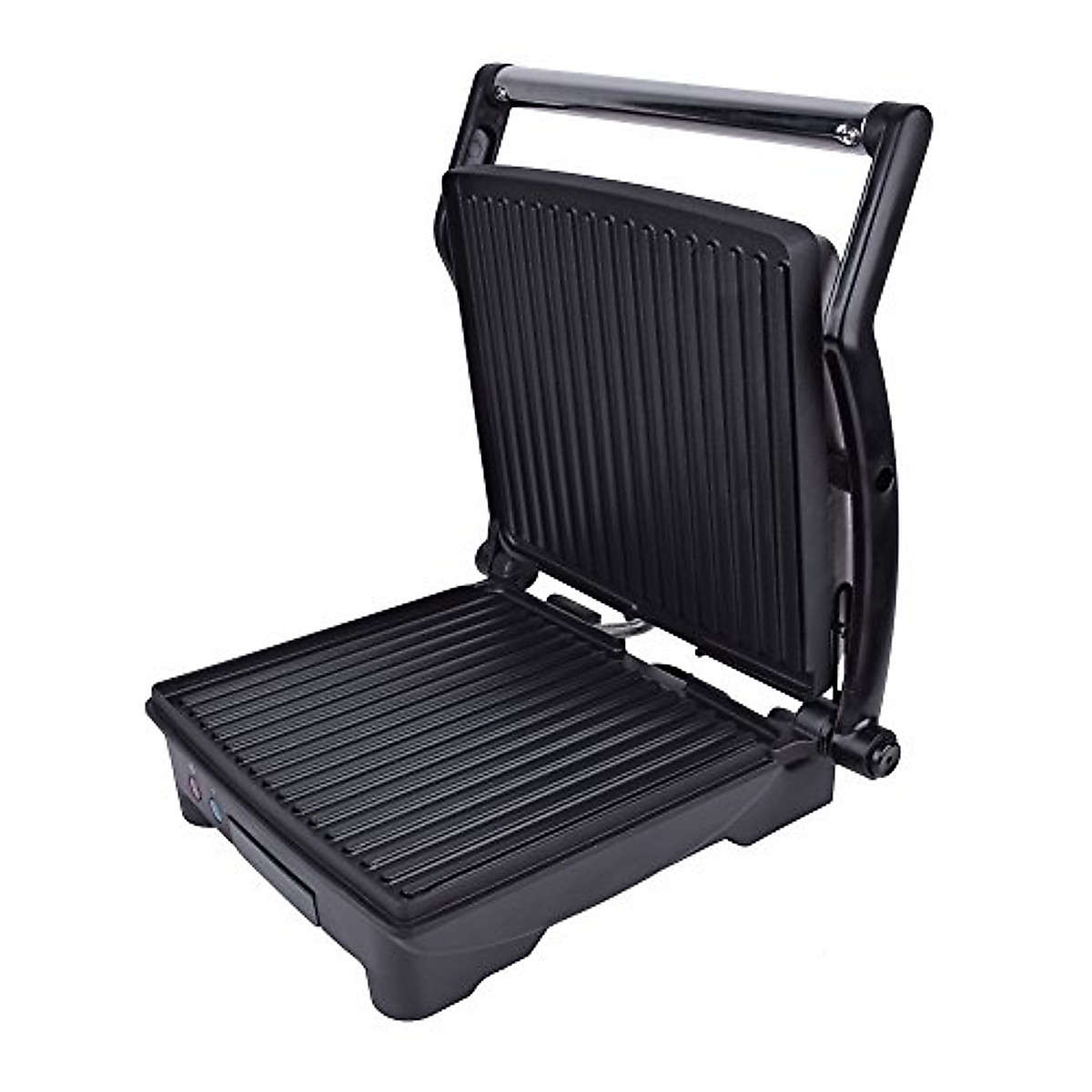 Courant CPP-4140 4-Serving Panini Press and Sandwich Griddler with Non-stick Coated Plates - Indoor Grill