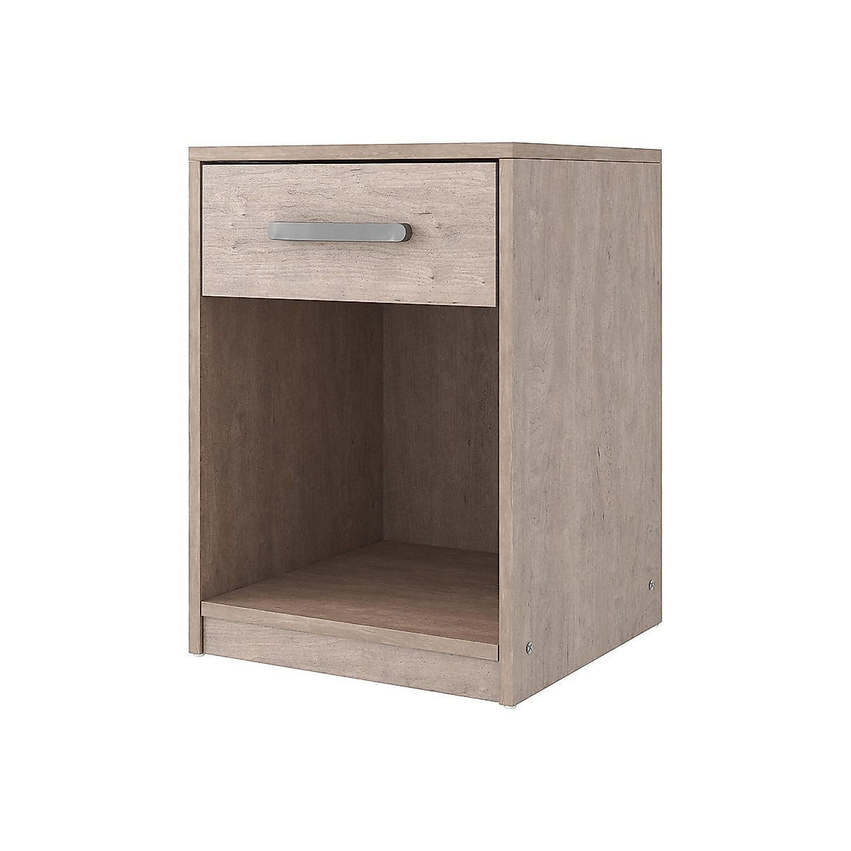 Signature Design by Ashley Flannia Scandanavian 1 Drawer Night Stand, Vintage Gray