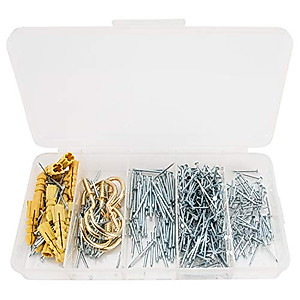 Performance Tool W5199 Organizer Tote with 1,000pc Home Fastener Assortments