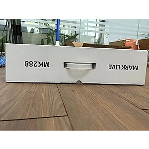 MARK LIVE Electric Mop, Cordless Floor Cleaner, LED Headlight and Water Sprayer with 300ml Tank, Up to 60 Mins of Powerful Spin, Polisher for Hardwood, Tile and Laminate Floors, 6 Mop Pads