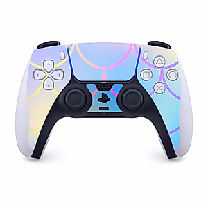 ITS A Skin Skins Compatible with Sony Playstation 5 Console Disc Edition - Protective Decal Overlay Stickers wrap Cover - Pastel Colorful Mermaid Scales