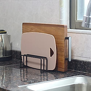 Cutting board organizers (1.0 and 0.6 inch wide slots), cutting board holders, cutting board racks, cutting board storage, biscuit sheets, bakeware organizers for cabinets