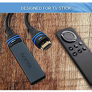 BlueRigger HDMI Extension Cable (15FT, 4K 60Hz HDMI Extender Cord, Male to Female Adapter, High Speed 18Gbps) - Compatible with Xbox, Roku, PS5/PS4, Nintendo Switch, Laptop, Google Chromecast, Wii U