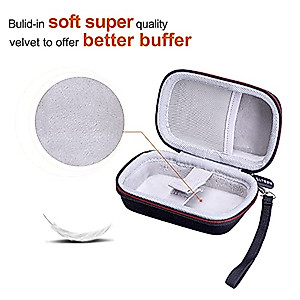 L LTGEM Hard Carrying EVA Case for Canon PowerShot ELPH 360 / 180 / 190 Digital Camera-Storage Protective Bag