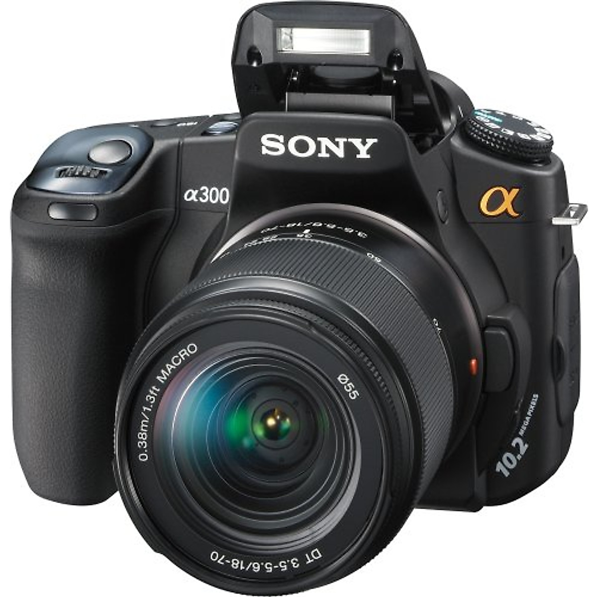 Sony Alpha DSLRA300K 10.2MP Digital SLR Camera with Super SteadyShot Image Stabilization with DT 18-70mm f/3.5-5.6 Zoom Lens (Discontinued by Manufacturer)