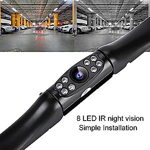 Rear View Camera, Backup View Camera Universal IP68 Waterproof 8 LED for Car