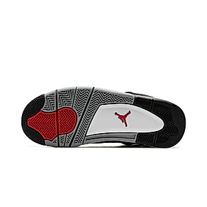 Jordan Mens Air 4 DH7138 006 Black Canvas - Size 9.5