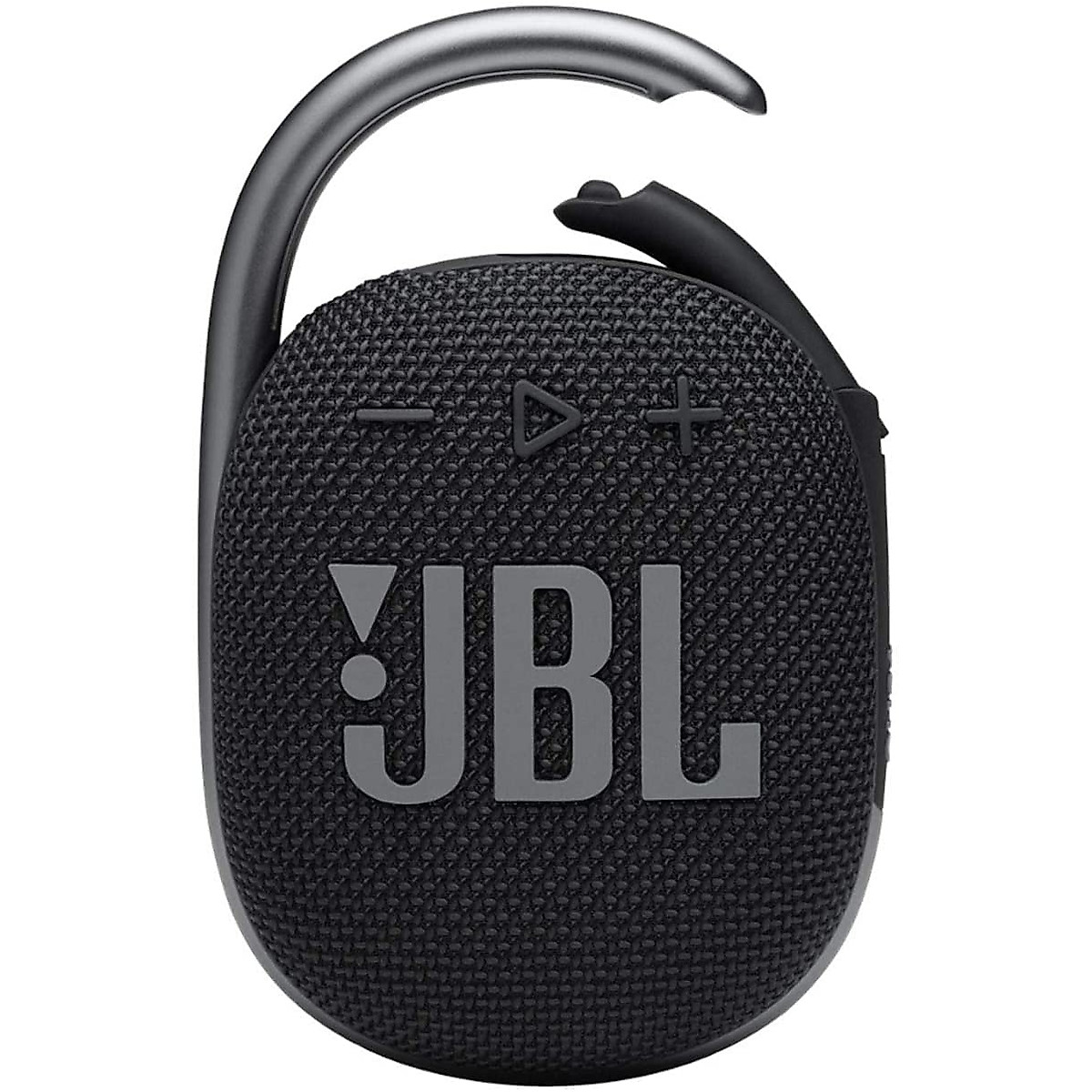 JBL Clip 4 Portable Bluetooth Wireless Speaker Bundle with divvi! Protective Hardshell Case - Black