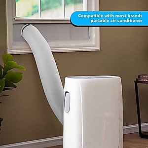 Air Jade Portable Air Conditioner Hose Cover Wrap, Insulated AC Hose Cover Sleeve, Universal Fit Portable AC Exhaust Hose with 5 inch and 5.9 inch Diameter, Gray