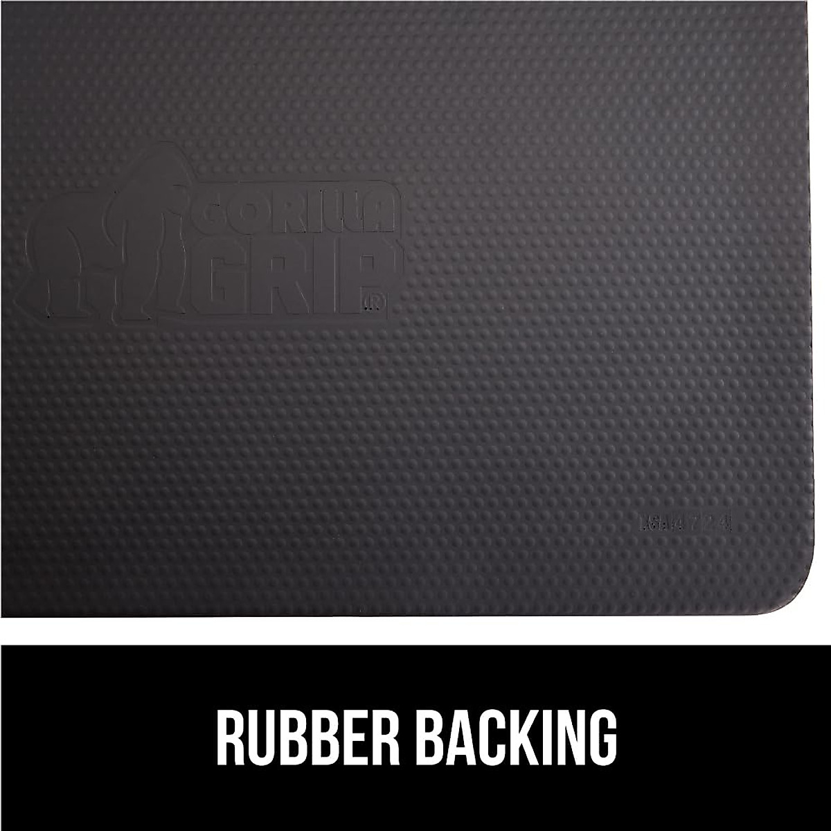 GORILLA GRIP Cushioned Anti Fatigue Mats for Kitchen Floor, Ergonomic Standing Office Desk Mat, Waterproof Scratch Resistant Pebbled Top, Supportive Comfort Padded Foam Rugs, 20x32, 3/4" Thick, Red