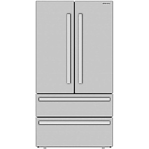 SHARP 22.5 (Cu. Ft.) French Door Counter Depth Refrigerator Stainless Steel (Sjg2351fs)