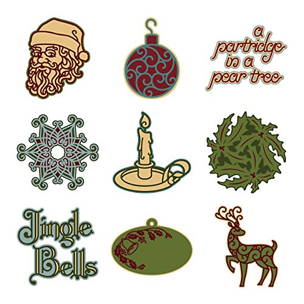 Cricut 2002572 Holly and Ivy Cartridge