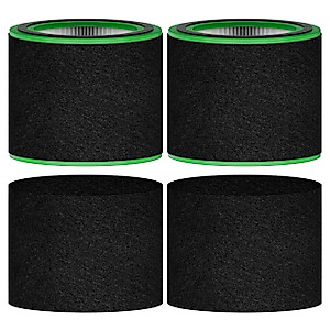 Asheviller FLT151 Replacement Filter V, Compatible with GermGuardian Air Purifier Models: AC151, and AirSafe Series: AC3000, AP315, Part Number FLT151, 2Pack (FLT151VO)