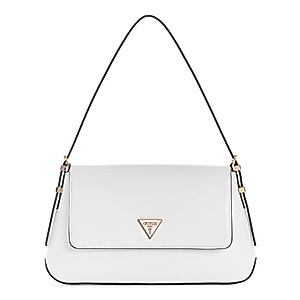 GUESS Desideria Flap Shoulder Bag, White