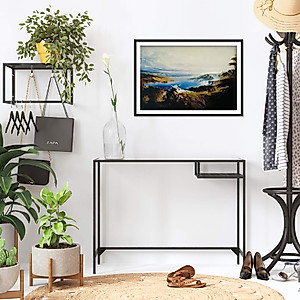 John Martin - The Plains of Heaven (1851) - Classic Painting Photo Poster Print Art Gift Home Wall Decor - Religious Nirvana God // Size: 24 x 16 Inches