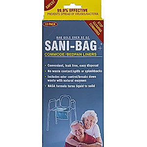 Bedpan/Commode Liner, PK50