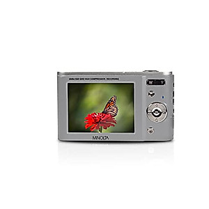 Minolta MND20 44 MP / 2.7K Ultra HD Digital Camera (Silver)