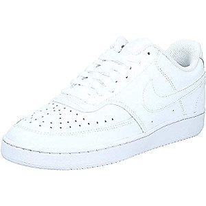 Nike Men's Court Vision LO Sneaker, White/Whiteblack, 11 Regular US