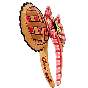 Loungefly Disney Minnie & Mickey Picnic Ear Headband Headbands Standard, Red,tan,yellow