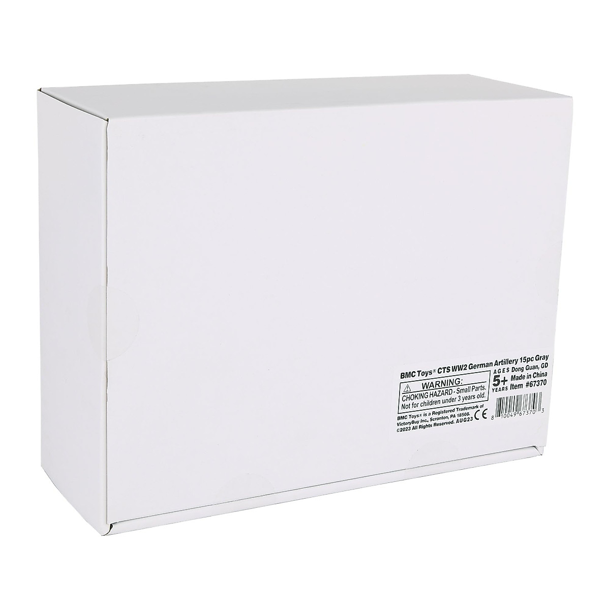 BMC CTS WW2 German 88mm Flak Artillery & Crews - 15pc Gray Army Men Accessories