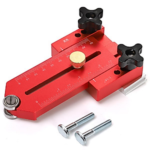 Fasmov Thin Rip Jig Table Saw Jig Guide for Making Repetitive Narrow Thin Strip Cuts Woodworking Tools Fast Thin Ripping Guide for Table Saw Band Saw Router Table, Extended Version