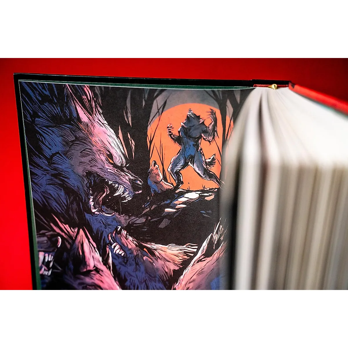 Renegade Game Studios Werewolf: The Apocalypse 5th Edition Core Rulebook - Hardcover RPG Book, Story of Environmental & Spiritual Horror Black