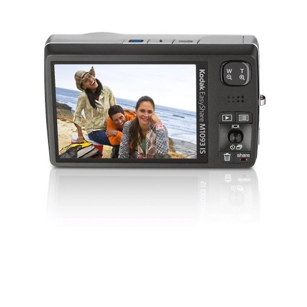 Kodak Easyshare M1093IS 10 MP Digital Camera with 3xOptical Image Stabilized Zoom (Silver)