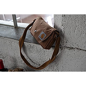 Carhartt Legacy Women's Essentials Crossbody Bag and Waist Pouch, Wine
