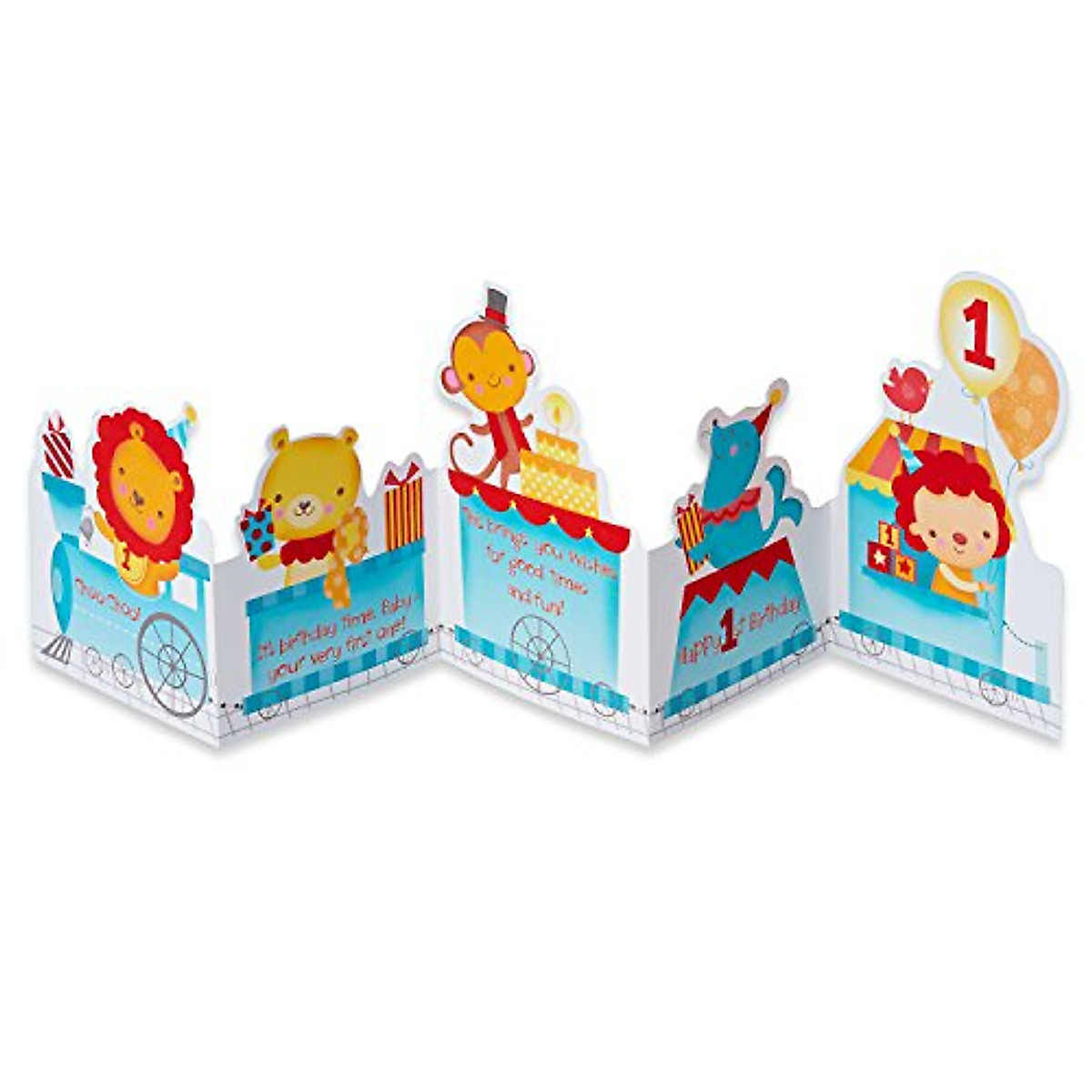 American Greetings 1st Birthday Card (Choo-Choo)