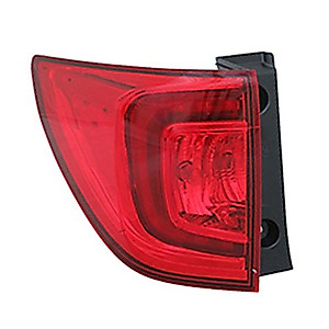 RAREELECTRICAL New Right Tail Light Compatible With Toyota Tacoma Base Sr5 2016 2017 81550-04170 To2801197