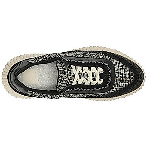 Dolce Vita Women's DOLEN Sneaker, Black Multi Woven, 7.5