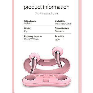 Aresrora Wireless Earbuds,TWS Bluetooth 5.1 in-Ear Headphones,TWS Wireless Earbuds with Type-c Charging Interface,Touch Control Earphones and Hi-Fi Stereo Sound Headset for iPhone and Android (Green)