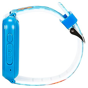 Hot Wheels Interactive Kids Smartwatch – Touchscreen Watch with Camera, Games, Voice Recorder, Step Tracker, Alarm & Timer – Racing-Inspired Design, USB Rechargeable – Fits Wrists 5.5" to 8"