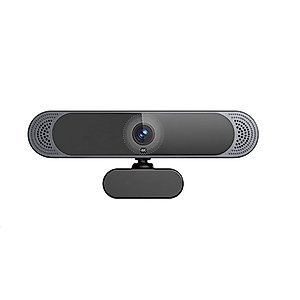 HSQMA 4K Webcam，Autofocus，2 Noise-canceling Mics & Privacy Cover, Plug & Play USB Webcam，Webcam for Laptop, Video Camera for Video Calls, Live Streaming，Meeting，Online Classes
