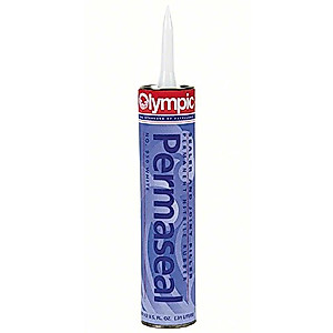 Olympic Permaseal Permanently Flexible Pool Caulking in White