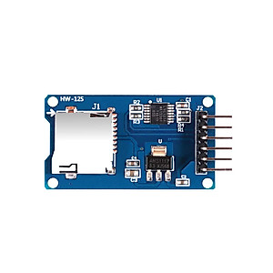 Aoicrie 5Pcs Micro SD Mini TF Card Adater Reader Module - Micro SDHC SPI Interface Driver Module with chip Level Conversion for R3 MEGA 2560 Due