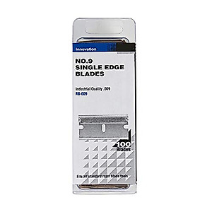 UltraSource 500205 Bulk Replacement Utility Knife Blades (Pack of 100), Replacement for Utility Knife, Razor Blade, Paint Scraper, and All Box Cutters