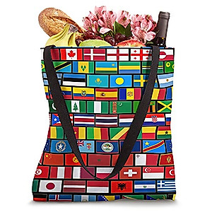 Flags of the Countries of the World, Cute International Tote Bag