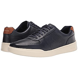 Cole Haan mens Grand Crosscourt Modern Perforated Sneaker, Peacoat/British Tan, 11 US