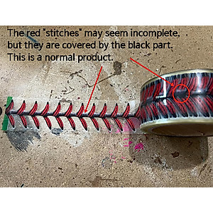 HOME&I Baseball Stitches Design Packaging Tape 44 Yard Cellophane Adhesive Baseball Tape Funny Home Decor,Scrapbooking,Baseball wrapping paper roll wall decals stickers (1 Pack-Baseball Design Tape)