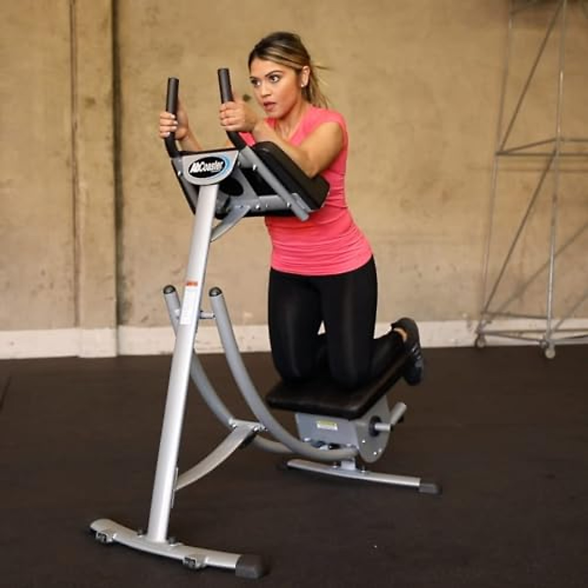 Ab Coaster® PS500 - Original, Ultimate Core Workout, 6 Pack Ab Exercise Machine for Home Use, Less Stress on Neck, Back, and Shoulders, Abdominal/Core Fitness Equipment for All Training Levels