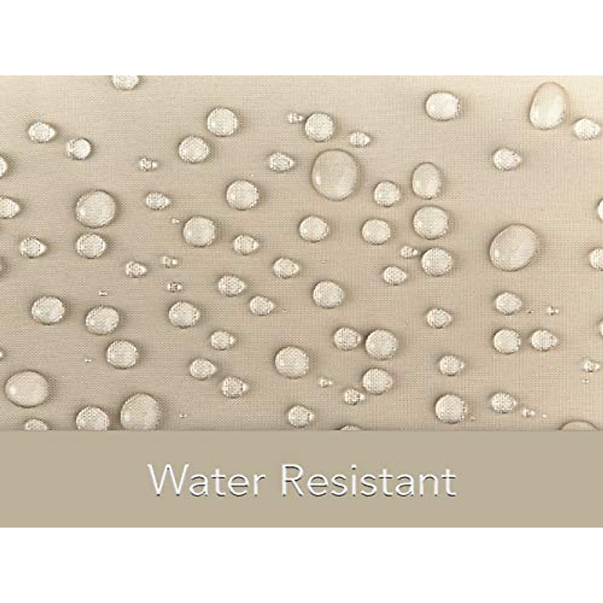 Covermates Grill Cover – Weather Resistant Polyester, Adjustable Drawcord, Mesh Vent, Grill and Heating-Khaki