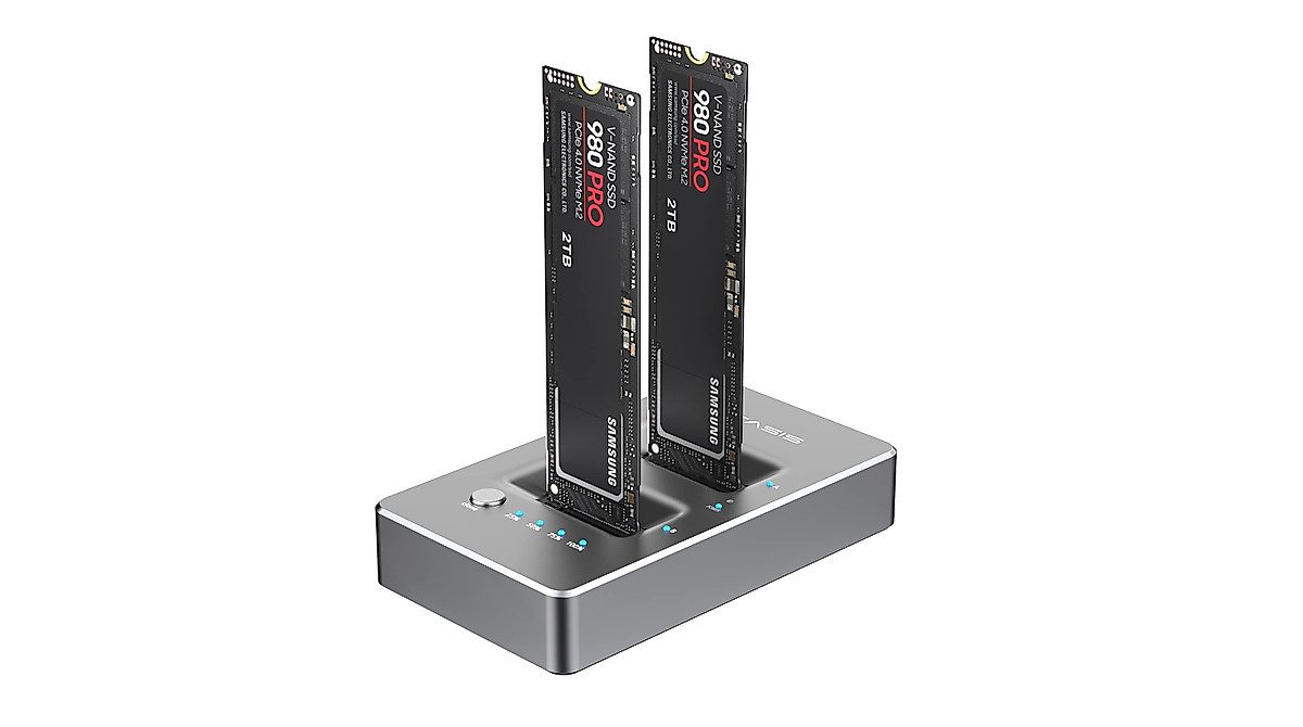 ACASIS NVMe M.2 Duplicator Dual-Bay Clone Docking Station for SSDs