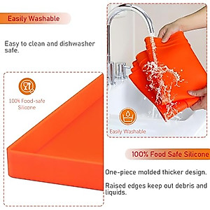 Griddle Mat Silicone for Blackstone 28 inch Griddle Scraper Heavy Duty Griddle Cover Griddle Grill Blackstone Accessories Food Grade Protector with Scraper Kit Protect Your Griddle from Dirt & Rust