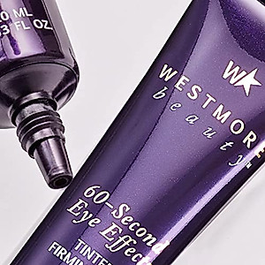Westmore Beauty 60-Second Eye Effects Firming Gel Treatment - Instant Eye Lift That Temporarily Reduces Dark Circles, Puffy Eyes, Under Eye Bags, Crows Feet and Wrinkles - Instant Face Lift