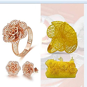 3D Printer Castable Resin Jewelry Liquid Casting/Wax Resin for LCD 3D Printer 1000 ml Casting Resin for All Different LCD 3D Printer