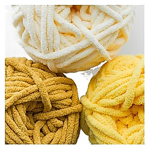 60g/Ball Knitting Yarn Wool Line Baby Scarf Hat Shoe Soft Crochet Yarn Handmade DIY Coarse Wool Thread for Sewing Accessories (Color : 08 Sky Blue)