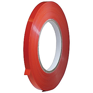 T.R.U. UPVC-24BS Red Poly Bag Sealing Tape: 3/8 in. x 180 yds. (Pack of 1)